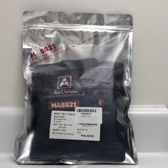 Mass21 | Underwear & Socks | 4 Pack Mens Briefs3234 | Poshmark